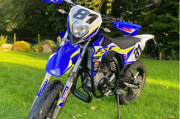 Moped/crossmoped Sherco 50SM R Factory, 2022 säljes i Kristianstad ...