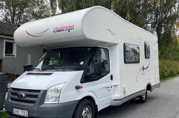 Husbil Ford Challenger Genesis 43 (-09), 6 bälten, 3,5 ton säljes i ...