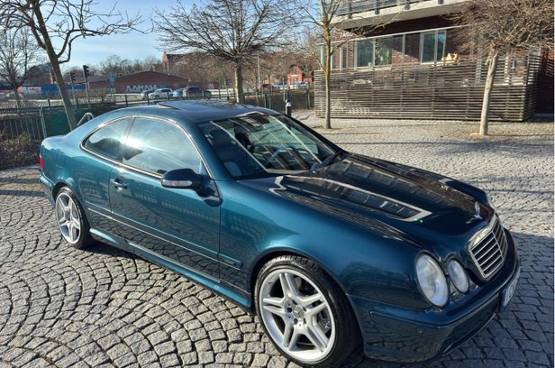 Mercedes-Benz CLK 55 AMG Coupé Designo Euro 3 säljes i Lund | Blocket