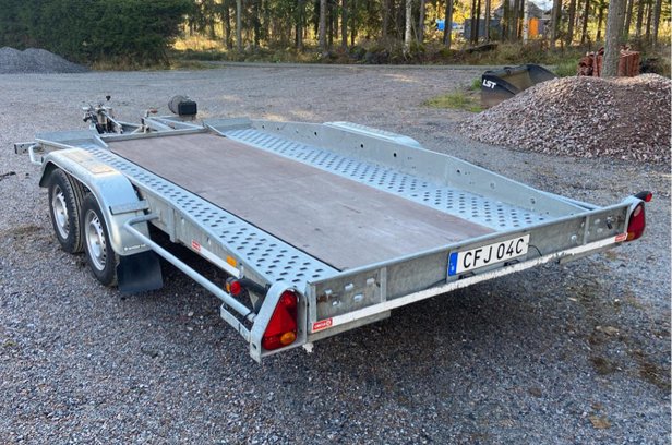 Biltrailer 1500kg uthyres säljes i Bollnäs | Blocket