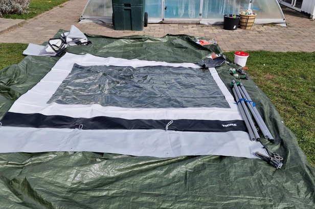 Thule markis tillbehör. Mosquitoroom. höga nivåklossar säljes i ...