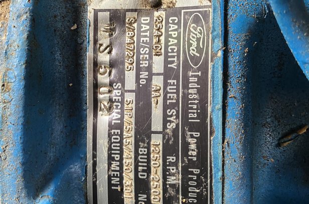 Motor Ford 2712E, 1972 säljes i Göteborgs stad | Blocket