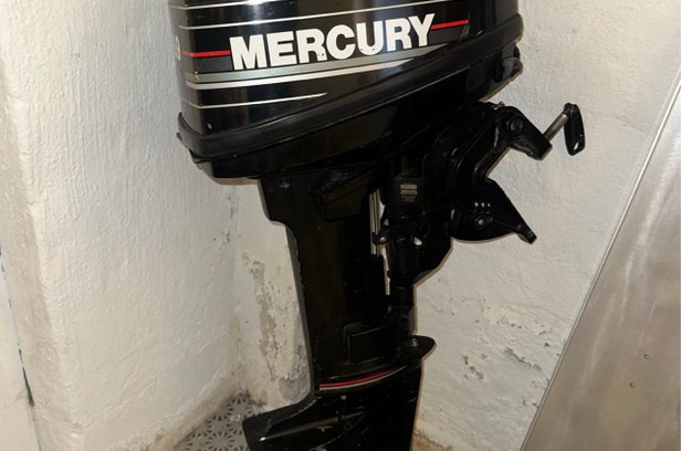 Fin Mercury 9,9 HK säljes i Växjö | Blocket