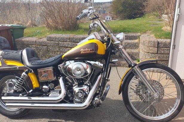Harley Davidson, Wideglide, Wide glide fxdwg - såld eller borttagen