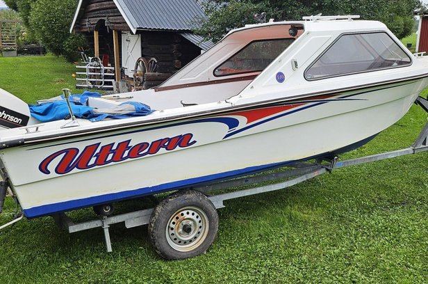 Uttern 510 HT med Johnson 90hk säljes i Luleå | Blocket