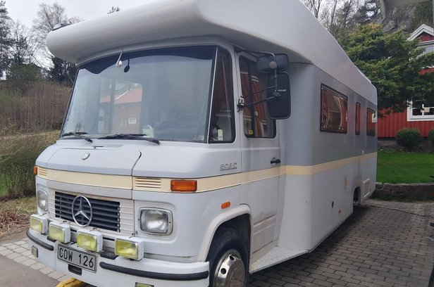 Mercedes 608D Husbil 1978 säljes i Lysekil | - såld eller borttagen
