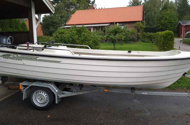 Crescent Trader 465 - 03 Yamaha 25hk 4-takt m - såld eller borttagen