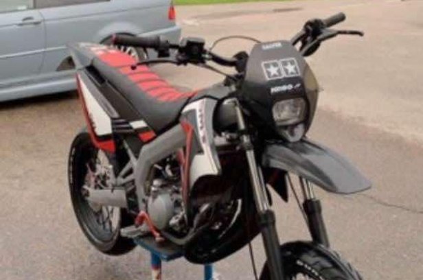 Gilera SMT 45 Crossmoped - 2011, 2D/1A säljes - såld eller borttagen