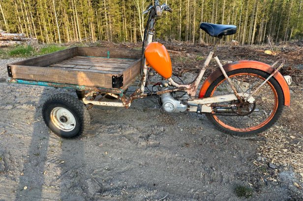 Flakmoped crescent 1210 1959 Televerket säljes i Alingsås | Blocket