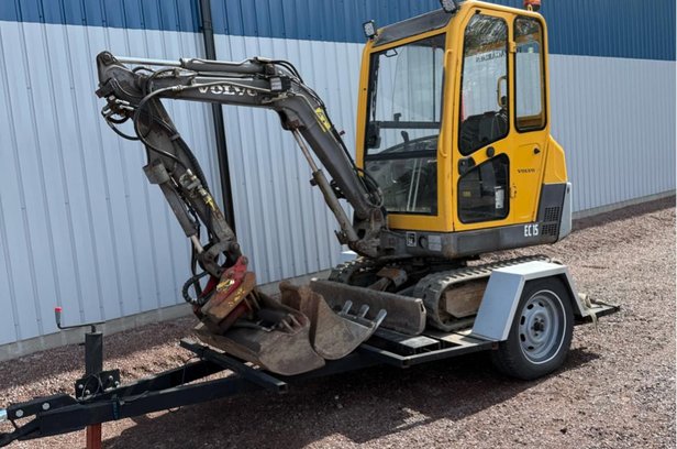 Volvo EC15 Minigrävare säljes i Mörbylånga | Blocket