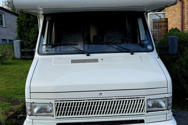 Husbil Fiat 290 Ducato/ Knaus -91. Diesel 95 - såld eller borttagen
