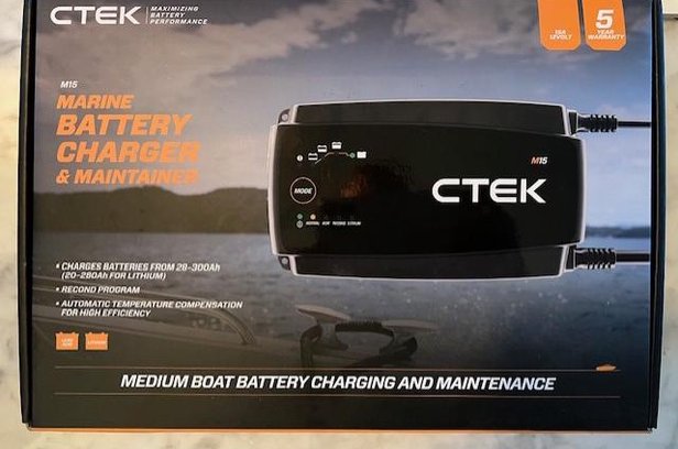 CTEK M15 Batteriladdare för båten - oanvänd säljes i Botkyrka | Blocket