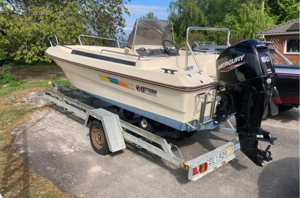 UTTERN 5001 med NY Mercury 60hp säljes i Vara | Blocket