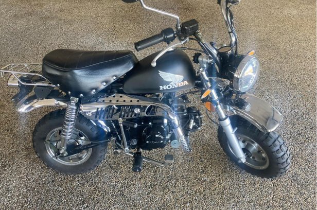 Viarelli skyteam (monkey bike) eu moped reggad säljes i Båstad | Blocket