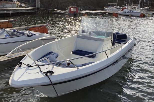 Finnmaster 6000 Offshore, 150HK inkl. trailer säljes i Kungsbacka | Blocket