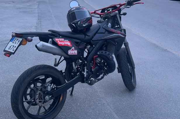 Crossmoped - Rieju MRT Black Edition, 2019 sä - såld eller borttagen