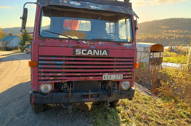 Lastbil Scania lb 86s-38 270. 1978 säljes i Berg | Blocket