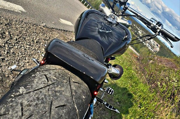 Harley Davidson Custom S&S 124cui säljes i Kiruna | Blocket