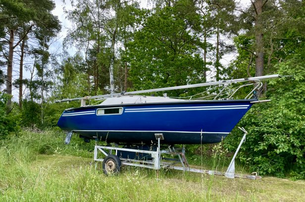 Albin 57 segelbåt med fällköl säljes i Mönsterås | Blocket