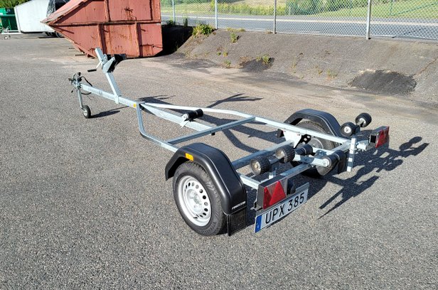 Brenderup 150-600 OB Båttrailer 600 kg O-brom - såld eller borttagen