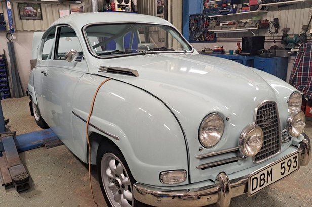 Saab 96 TT appdx k rallybil säljes i Köping | Blocket