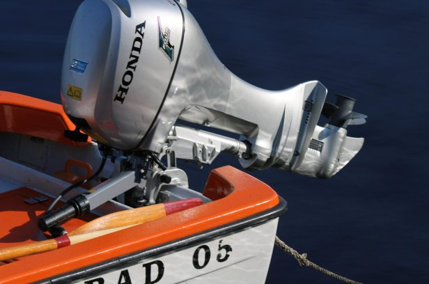 Honda 15HK Lång Rigg, Motorbåt Crescent 434 o - såld eller borttagen