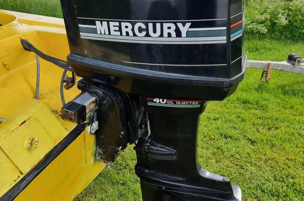 fin mercury 40 hk oilinjection -90 säljes i Eda | Blocket