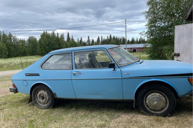 Saab 99 Combi Coupe 1978 års modell säljes i - såld eller borttagen