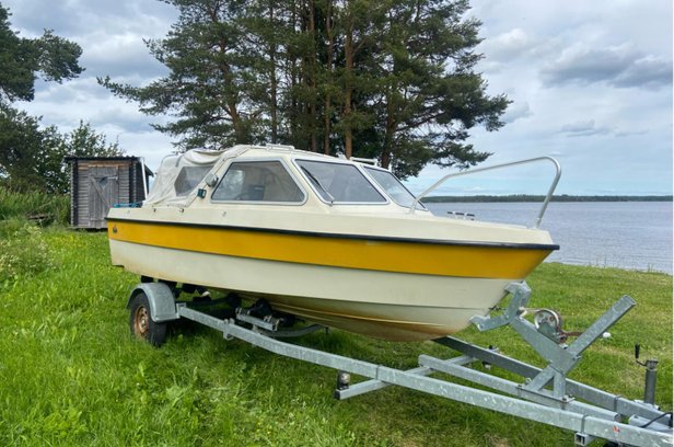 Flipper 510, Yamaha 75 hästar , ink trailer säljes i Strömsund | Blocket