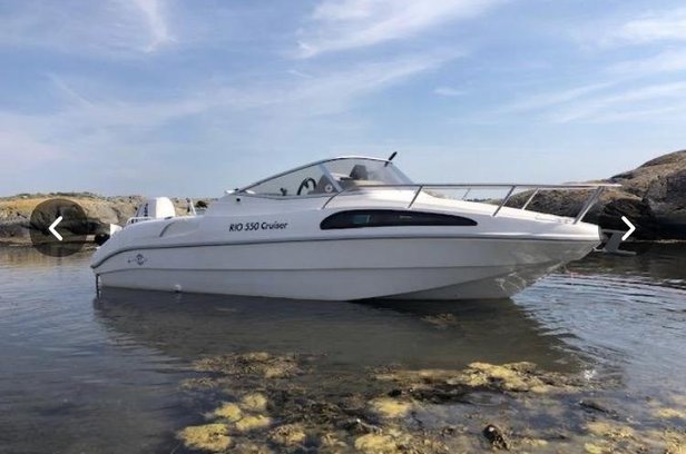 Rio 550 Daycruiser med Evinrude 75HK motor - - såld eller borttagen