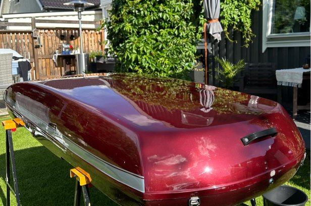 Takbox Vinröd säljes i Linköping | Blocket - såld eller borttagen