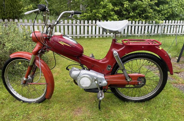 Puch MS50 – 1956 års modell – En ikon bland veteranmopeder säljes i Sandviken | Blocket