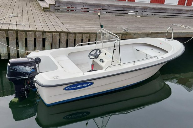 crescent 506 tohatsu 50 hk - 07 välv säljes i - såld eller borttagen