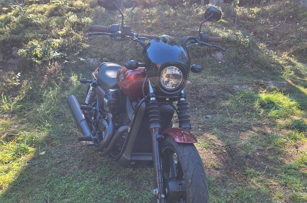harley davidson street 750 ev byte säljes i - såld eller borttagen