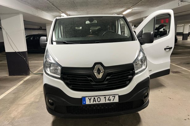 Plåtis, campervan, Renault Trafic Kombi 2.9t 1.6 dCi Euro 6 säljes i Sundbyberg | Blocket