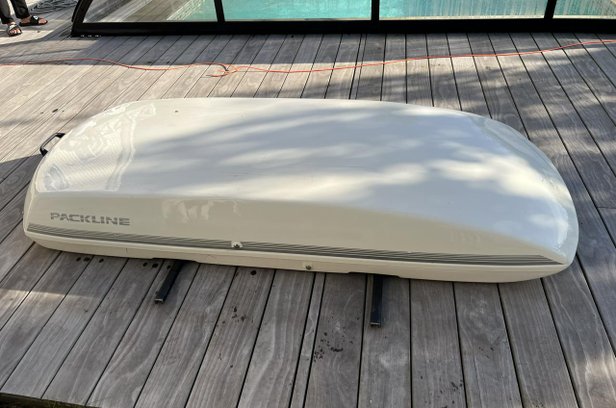 Takbox Packline Family 90 cm Vit säljes i Sol - såld eller borttagen