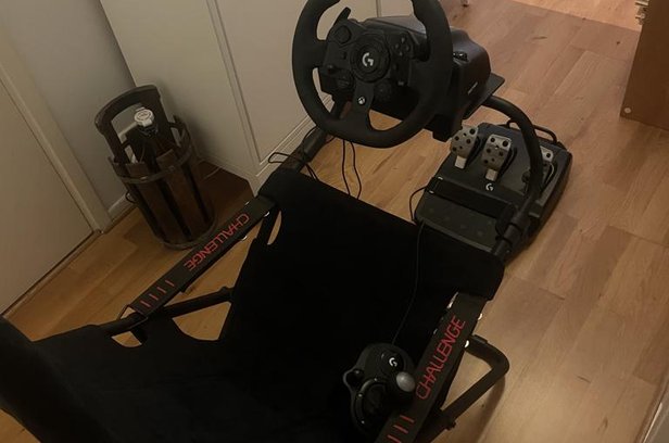Logitech gaming ratt med stol säljes i Götebo - såld eller borttagen