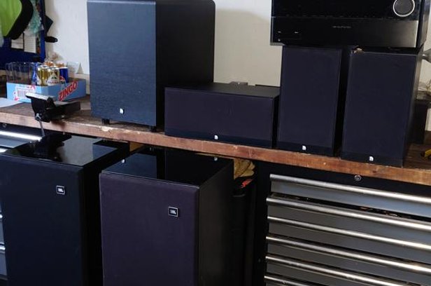 Harman Kardon vr 370 7 kanal surround system - såld eller borttagen