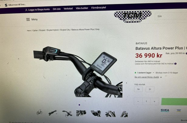 Änskar sälja en Batavius het cykel som är säljes i Staffanstorp | Blocket