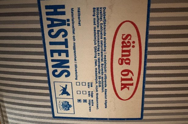 Hästens säng säljes i Stockholms stad | Blocket