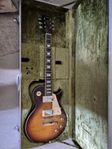 Vintage V100 Reissued Flamed Iced Tea Elgitarr Les Paul-stil säljes i ...