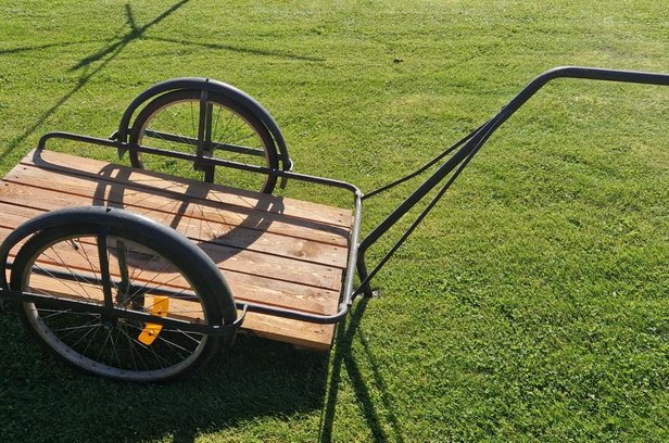 Cykel/Mjölk kärra säljes i Karlstad | Blocket